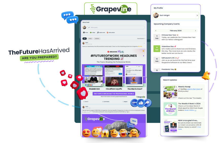 Grapevine Software | Virtual Office Platform | Virtual HQ